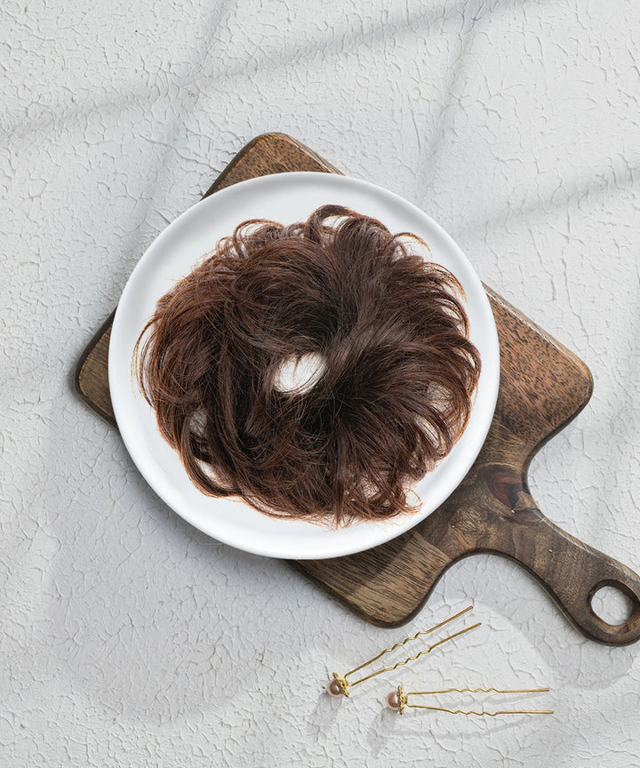 Messy Bun Scrunchie | Best Hair Piece Bun Extensions Online – Dazz Hair